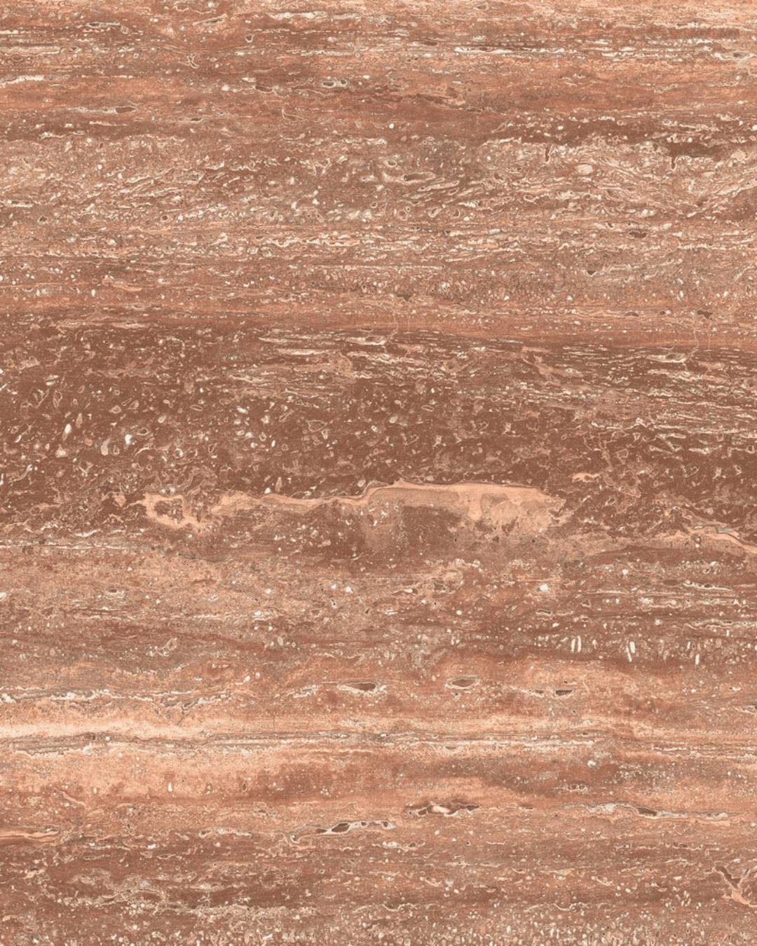 Ardome Red Mat 60x120 - Carrelage travertin rouge mat aux bords rectif